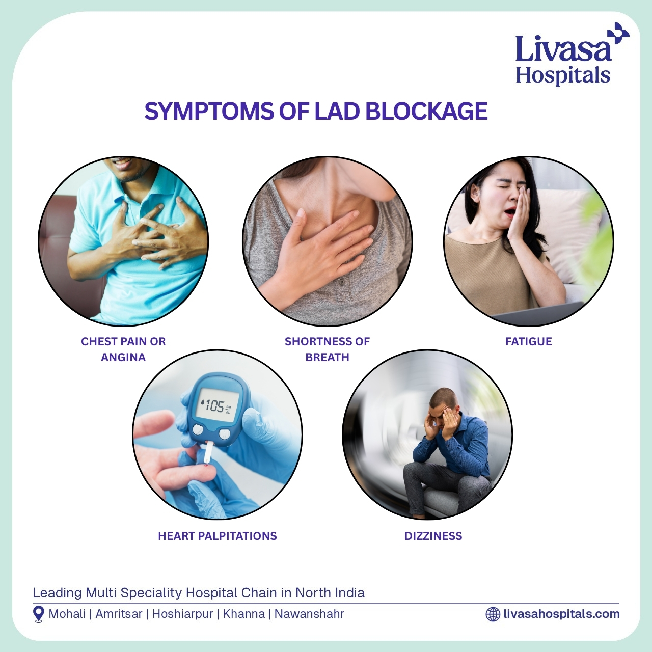 LAD Blockage Treatment & Recovery | Cardiac Surgery at Livasa Hospitals ...